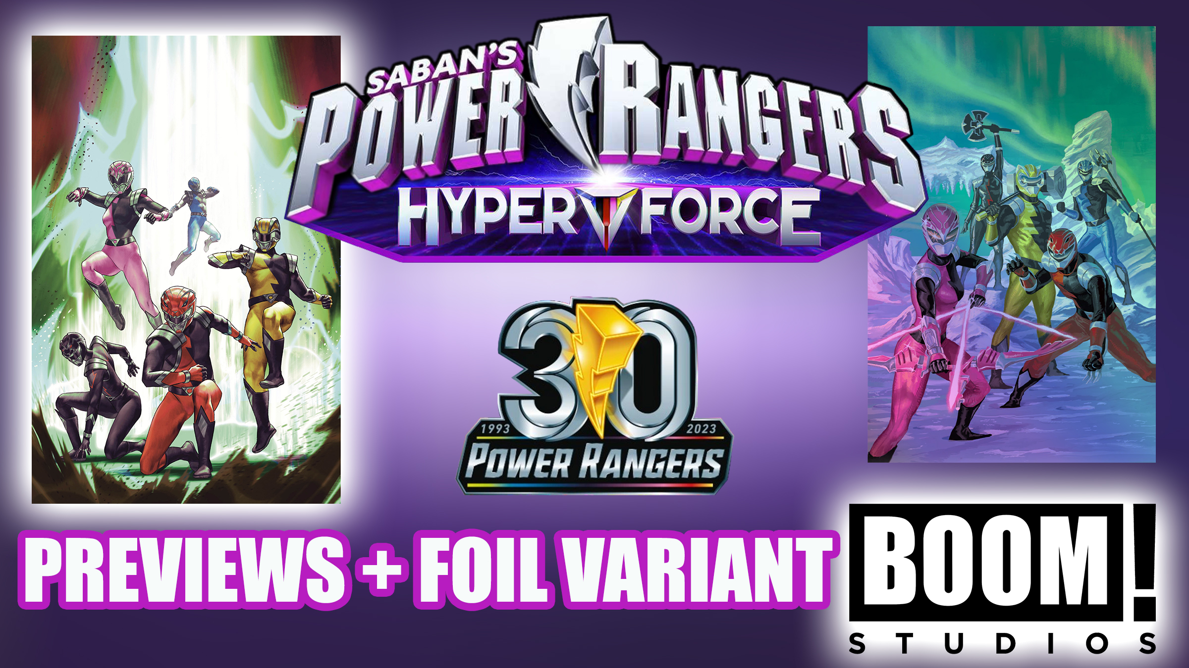 Power Rangers Unlimited Hyperforce #1 Comic Exclusive Cover and ...